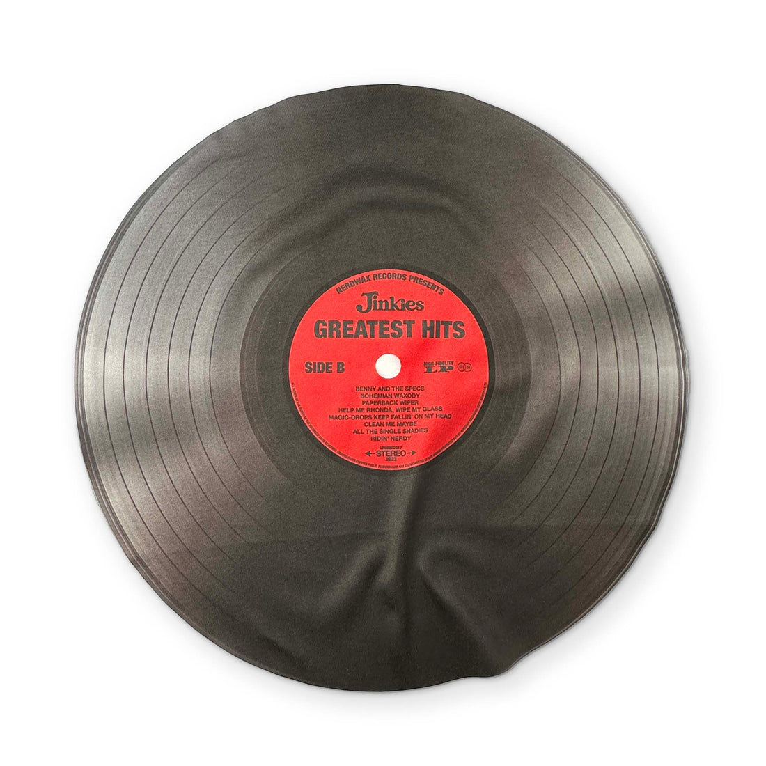 MICROFIBER CLOTH THAT LOOKS LIKE A VINYL RECORD – Nerdwax