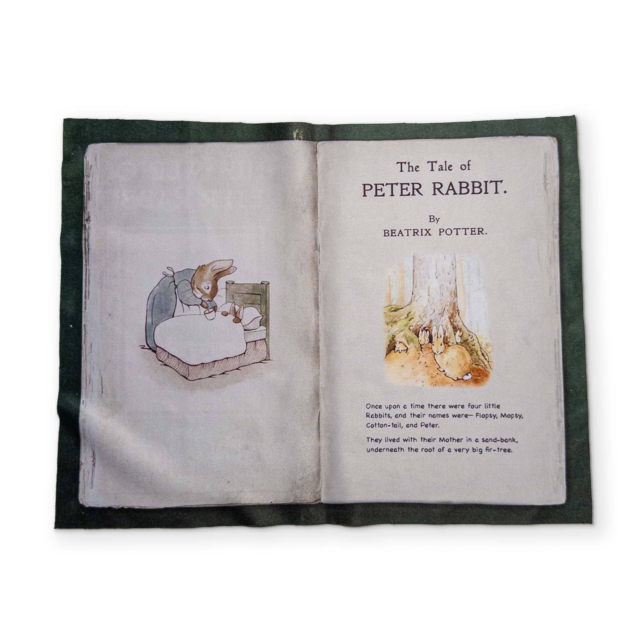 Microfiber Cleaning Cloth That Looks Like the Peter Rabbit Book – Nerdwax