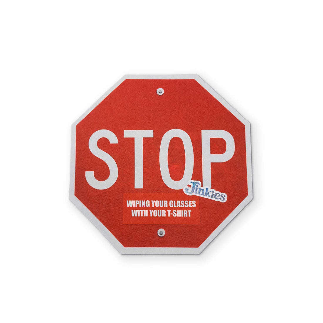 Microfiber Cleaning Cloth That Looks Like A Stop Sign – Nerdwax