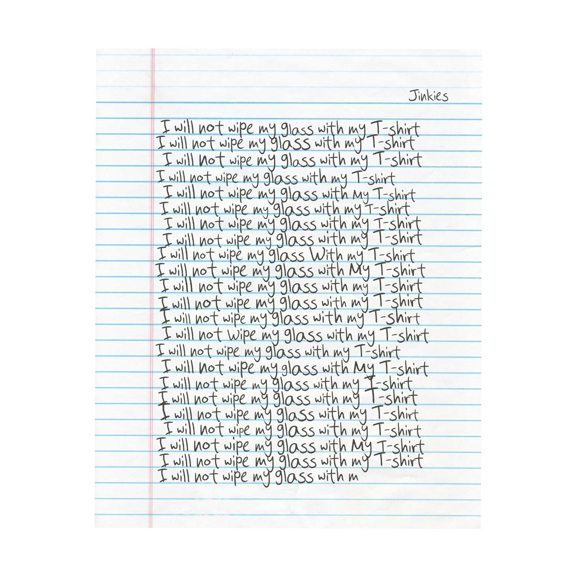 MICROFIBER CLOTH THAT LOOKS LIKE A SHEET OF NOTEBOOK PAPER – Nerdwax